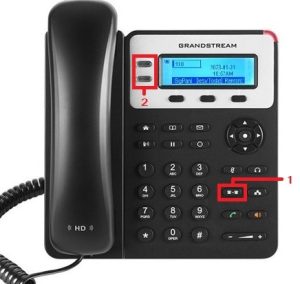 transferir llamada en telefonos IP grandstream.